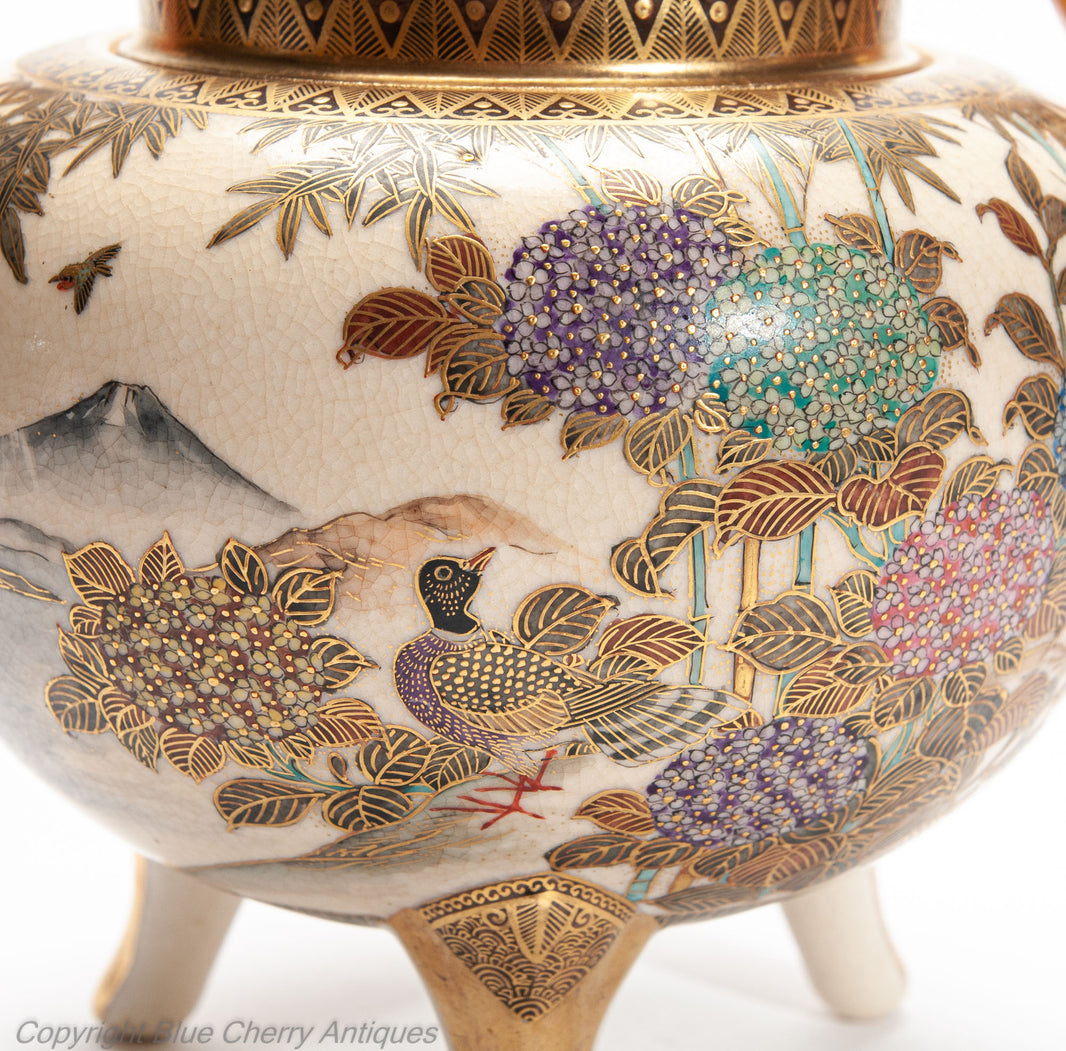 Satsuma Ware – Blue Cherry Antiques